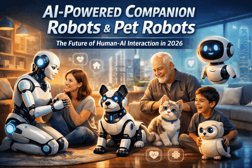 AI-Powered Companion Robots & Pet Robots | AI Trends 2026
